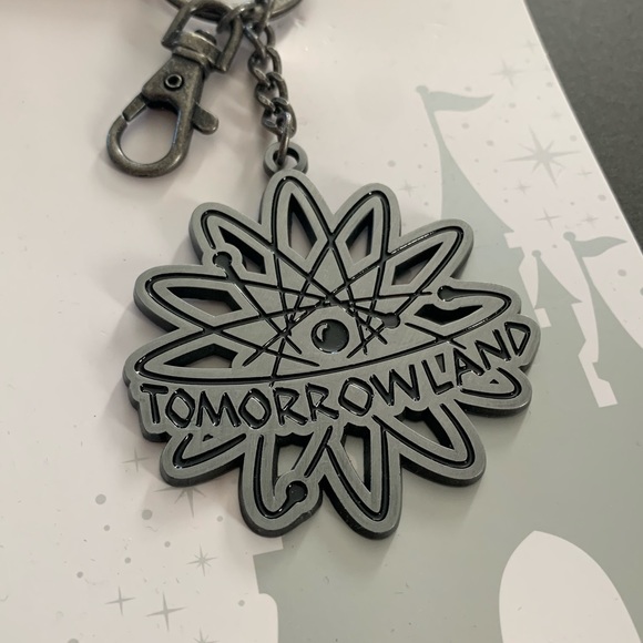 Disney | Accessories | Disney Tomorrowland Metal Keychain Blackgunmetal ...